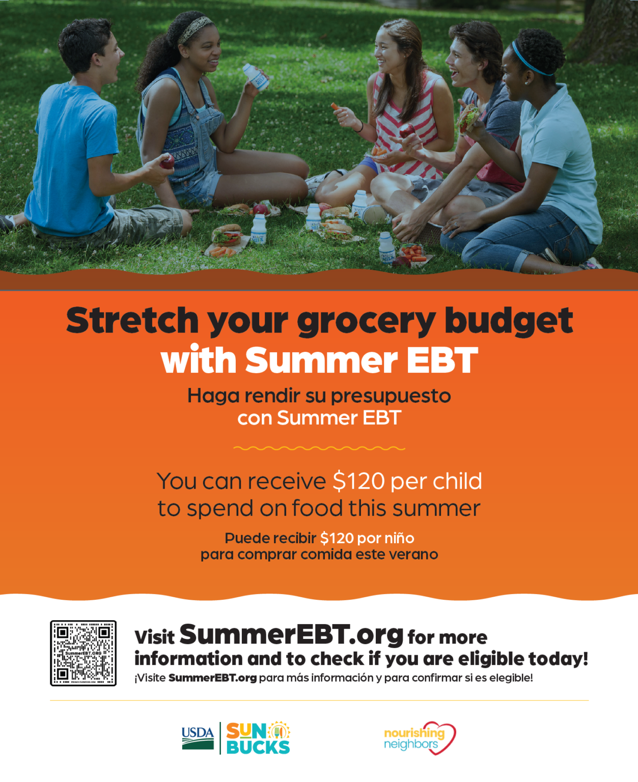 USDA Summer EBT Program for Families | San Lorenzo Family Help Center